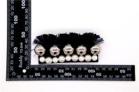 China Handmade beads,handmade bow High-grade imitation pearls,Glass bead shoe decoration /Fashion shoe accessories for sale