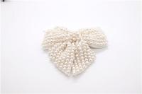 China Handmade beads,handmade bow High-grade imitation pearls,Glass bead shoe decoration /Fashion shoe accessories for sale