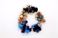 China Handmade beads,handmade bow High-grade imitation pearls,Glass bead shoe decoration /Fashion shoe accessories for sale