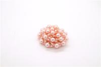 China Handmade beads,handmade bow High-grade imitation pearls,Glass bead shoe decoration /Fashion shoe accessories for sale