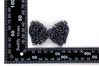 China Handmade beads,handmade bow High-grade imitation pearls,Glass bead shoe decoration /Fashion shoe accessories for sale