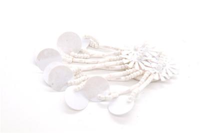 China Handmade beads,handmade bow High-grade imitation pearls,Glass bead shoe decoration /Fashion shoe accessories for sale