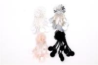 China Handmade beads,handmade bow High-grade imitation pearls,Glass bead shoe decoration /Fashion shoe accessories for sale