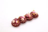 China 2026 Fashion Shoe Decoration flower  Handmade beads,handmade bow High-grade imitation pearls,Glass bead shoe decoration /Fashion shoe accessories for sale