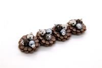China 2026 Fashion Shoe Decoration flower  Handmade beads,handmade bow High-grade imitation pearls,Glass bead shoe decoration /Fashion shoe accessories for sale