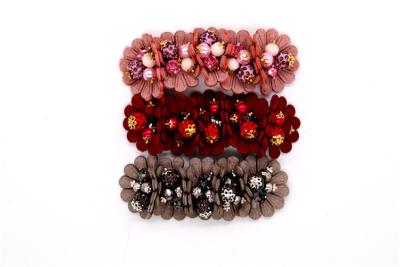 China Handmade beads,handmade bow High-grade imitation pearls,Glass bead shoe decoration /Fashion shoe accessories for sale