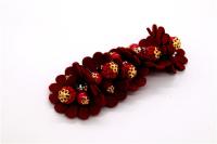 China Handmade beads,handmade bow High-grade imitation pearls,Glass bead shoe decoration /Fashion shoe accessories for sale