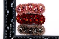 China Handmade beads,handmade bow High-grade imitation pearls,Glass bead shoe decoration /Fashion shoe accessories for sale