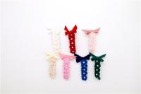 China Handmade beads,handmade bow High-grade imitation pearls,Glass bead shoe decoration /Fashion shoe accessories for sale