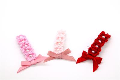 China Handmade beads,handmade bow High-grade imitation pearls,Glass bead shoe decoration /Fashion shoe accessories for sale