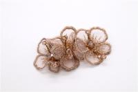 China Handmade beads,handmade bow High-grade imitation pearls,Glass bead shoe decoration /Fashion shoe accessories for sale