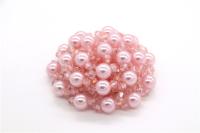 China Handmade beads,handmade bow High-grade imitation pearls,Glass bead shoe decoration /Fashion shoe accessories for sale