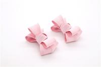 China Ribbon coloured bow-tied shoe flower,Handmade footwear ornaments and flower Thread ribbon Beige ,white,black,red ,blue for sale