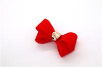 China Ribbon coloured bow-tied shoe flower,Handmade footwear ornaments and flower Thread ribbon Beige ,white,black,red ,blue for sale