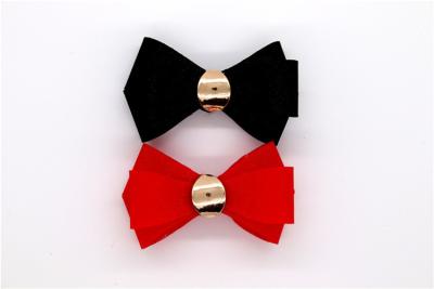 China Ribbon coloured bow-tied shoe flower,Handmade footwear ornaments and flower Thread ribbon Beige ,white,black,red ,blue for sale