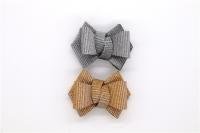 China Ribbon coloured bow-tied shoe flower,Handmade footwear ornaments and flower Thread ribbon Beige ,white,black,red ,blue for sale