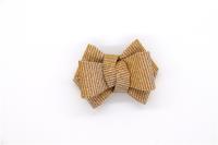 China Ribbon coloured bow-tied shoe flower,Handmade footwear ornaments and flower Thread ribbon Beige ,white,black,red ,blue for sale