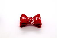 China Ribbon coloured bow-tied shoe flower,Handmade footwear ornaments and flower Thread ribbon Beige ,white,black,red ,blue for sale