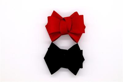 China Ribbon coloured bow-tied shoe flower,Handmade footwear ornaments and flower Thread ribbon Beige ,white,black,red ,blue for sale