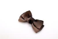 China Ribbon coloured bow-tied shoe flower,Handmade footwear ornaments and flower Thread ribbon Beige ,white,black,red ,blue for sale