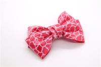 China Ribbon coloured bow-tied shoe flower,Handmade footwear ornaments and flower Thread ribbon Beige ,white,black,red ,blue for sale