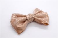 China Ribbon coloured bow-tied shoe flower,Handmade footwear ornaments and flower Thread ribbon Beige ,white,black,red ,blue for sale