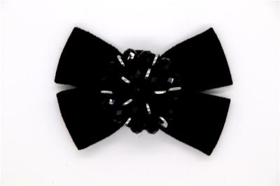 China Ribbon coloured bow-tied shoe flower,Handmade footwear ornaments and flower Thread ribbon Beige ,white,black,red ,blue for sale