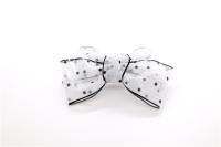 China Ribbon coloured bow-tied shoe flower,Handmade footwear ornaments and flower Thread ribbon Beige ,white,black,red ,blue for sale
