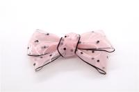 China Ribbon coloured bow-tied shoe flower,Handmade footwear ornaments and flower Thread ribbon Beige ,white,black,red ,blue for sale