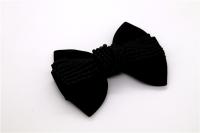 China Ribbon coloured bow-tied shoe flower,Handmade footwear ornaments and flower Thread ribbon Beige ,white,black,red ,blue for sale