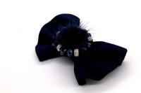 China Ribbon coloured bow-tied shoe flower,Handmade footwear ornaments and flower Thread ribbon Beige ,white,black,red ,blue for sale