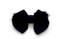 China Ribbon coloured bow-tied shoe flower,Handmade footwear ornaments and flower Thread ribbon Beige ,white,black,red ,blue for sale
