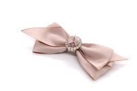 China Ribbon coloured bow-tied shoe flower,Handmade footwear ornaments and flower Thread ribbon Beige ,white,black,red ,blue for sale