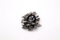 China Pretty Vintage Shoe Clips Colorful High - Grade Rhinestone SGS Approval for sale
