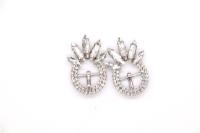 China High - Grade Rhinestone Accessorize Shoe Clips With Multiple Colors for sale