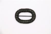 China Women'S Rhinestone Shoe Clips Zinc Alloy / Iron / Copper Material for sale