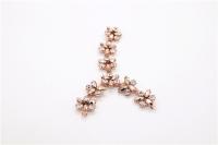 China T type welding buckle,Ladies sandals buckle ,Manual welding buckle iron/copper black,nickel,gold for sale