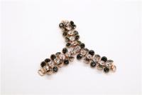 China T type welding buckle,Ladies sandals buckle ,Manual welding buckle iron/copper black,nickel,gold for sale
