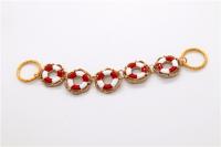 China Hand Welded buckle Chain of Hardware,Ladies sandals chain copper /iron gun/nickel/gold for sale