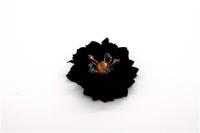 China Hand Sintered Edge Flower /girl flower made of satin ribbons/Hand-simulated flower Various colors Fabric, wool for sale