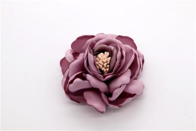 China 2026 Shoe Accessories flowers Hand Sintered Edge Flower /girl flower made of satin ribbons/Hand-simulated flower Various colors Fabric, wool for sale