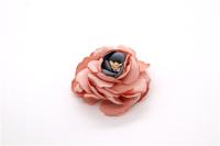 China 2026 Shoe Accessories flowers Hand Sintered Edge Flower /girl flower made of satin ribbons/Hand-simulated flower Various colors Fabric, wool for sale