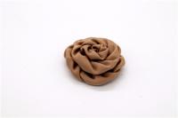 China Hand Sintered Edge Flower /girl flower made of satin ribbons/Hand-simulated flower Various colors Fabric, wool for sale