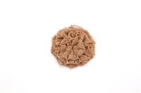China Hand Sintered Edge Flower /girl flower made of satin ribbons/Hand-simulated flower Various colors Fabric, wool for sale