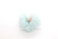 China Handmade Girl Shoe Lace Flowers For Shoes / Hair / Headband SGS Certificated for sale
