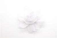 China girl Chiffon flower shoe clips/Sewing Bead Handmade Flower Yarn, lace, Chiffon Grey,black,white,red,blue for sale