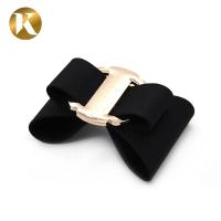 China Customized Decorative Shoe Clips Handicrafts / Bonded Leather Style for sale