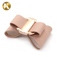 China Customized Decorative Shoe Clips Handicrafts / Bonded Leather Style for sale