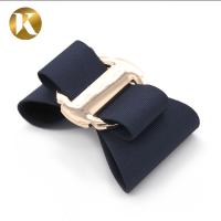 China Customized Decorative Shoe Clips Handicrafts / Bonded Leather Style for sale