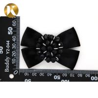 China Hanging Plating Fashion Decorative Shoe Clips Horsehair - Like Bow Shape for sale